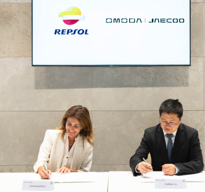 Repsol and OMODA & JAECOO reach a unique multi-energy agreement in Spain